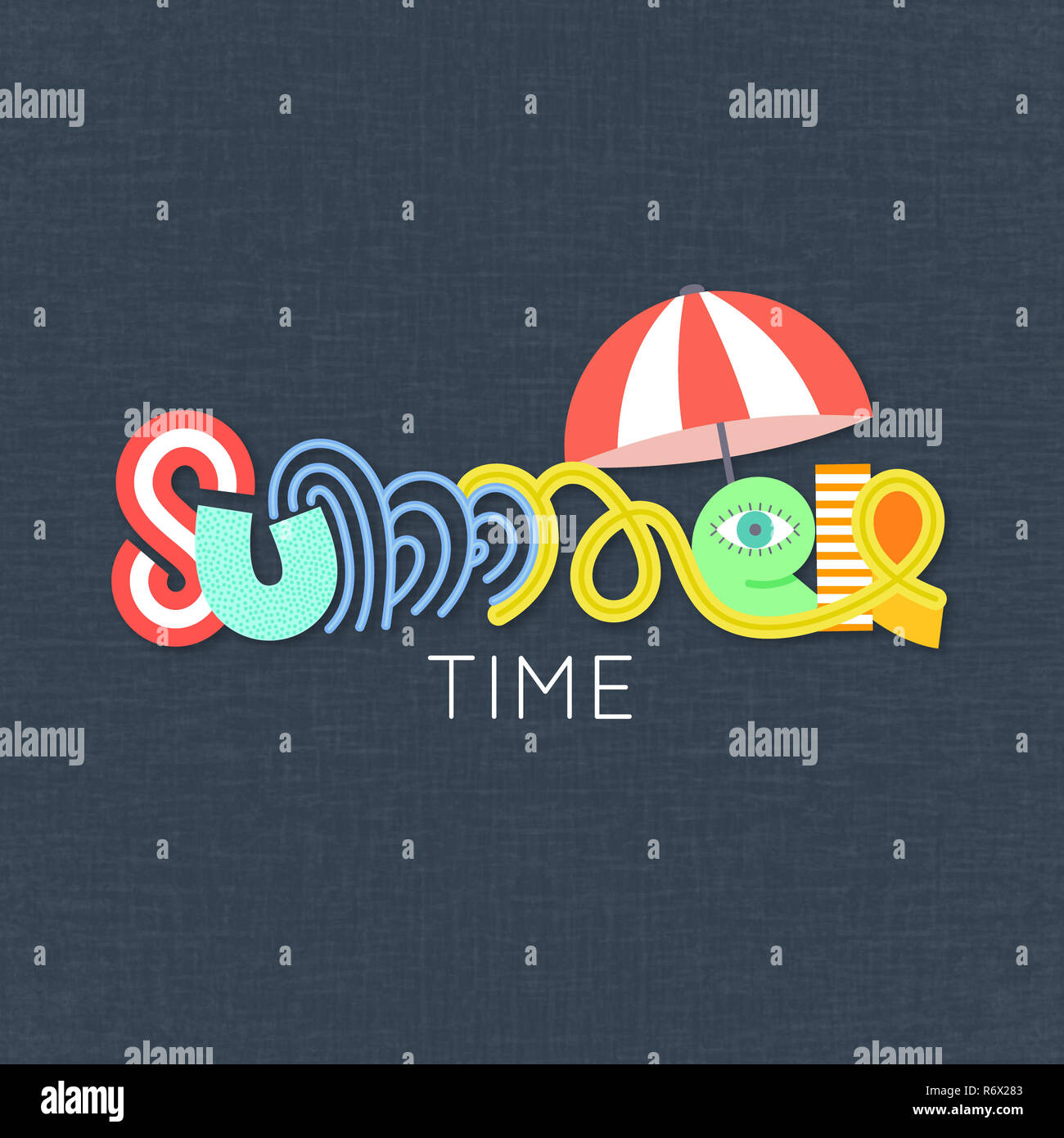 Doodle travel banner tourism vacations hi-res stock photography and ...