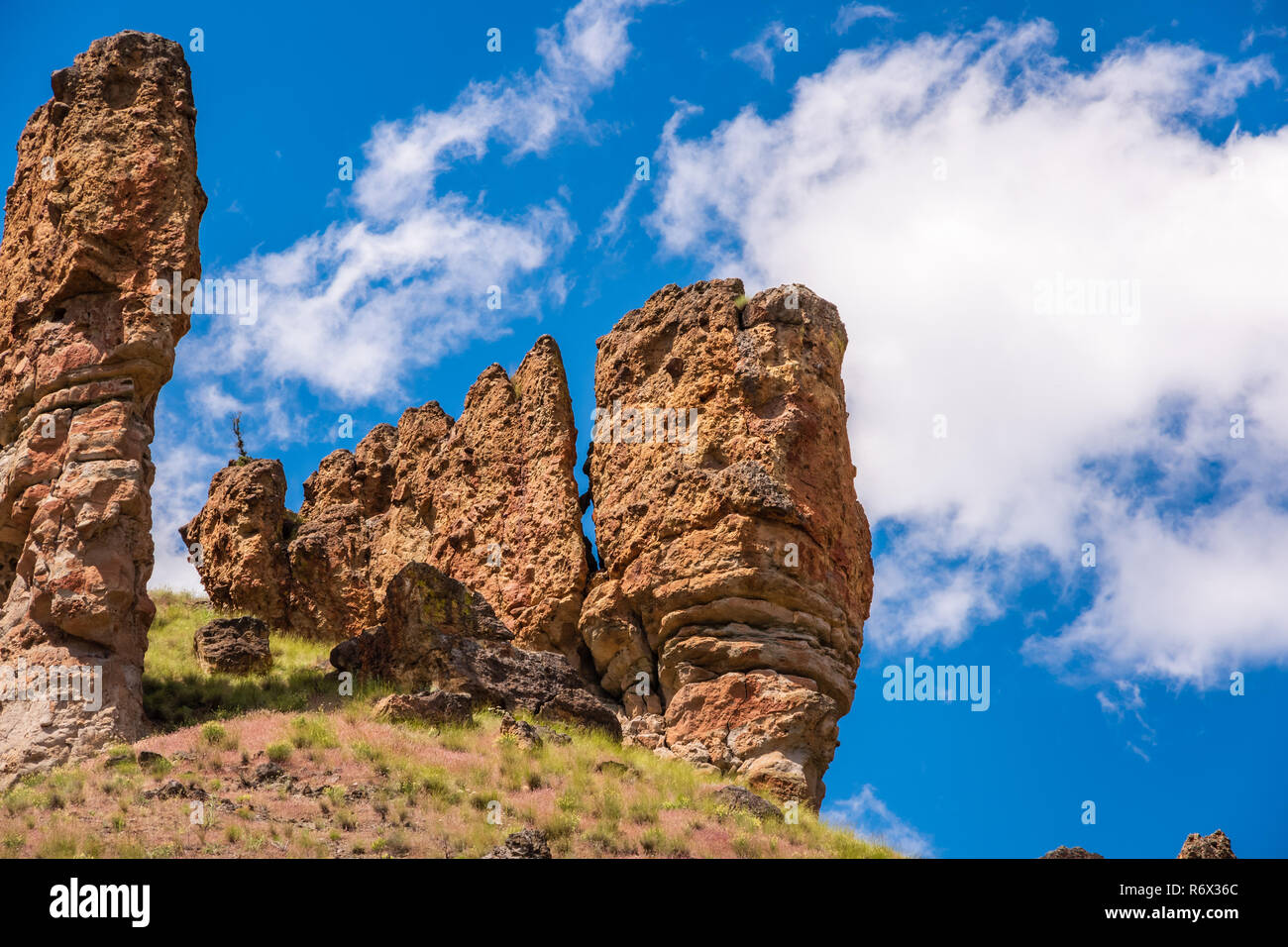Clarno formation hi-res stock photography and images - Alamy