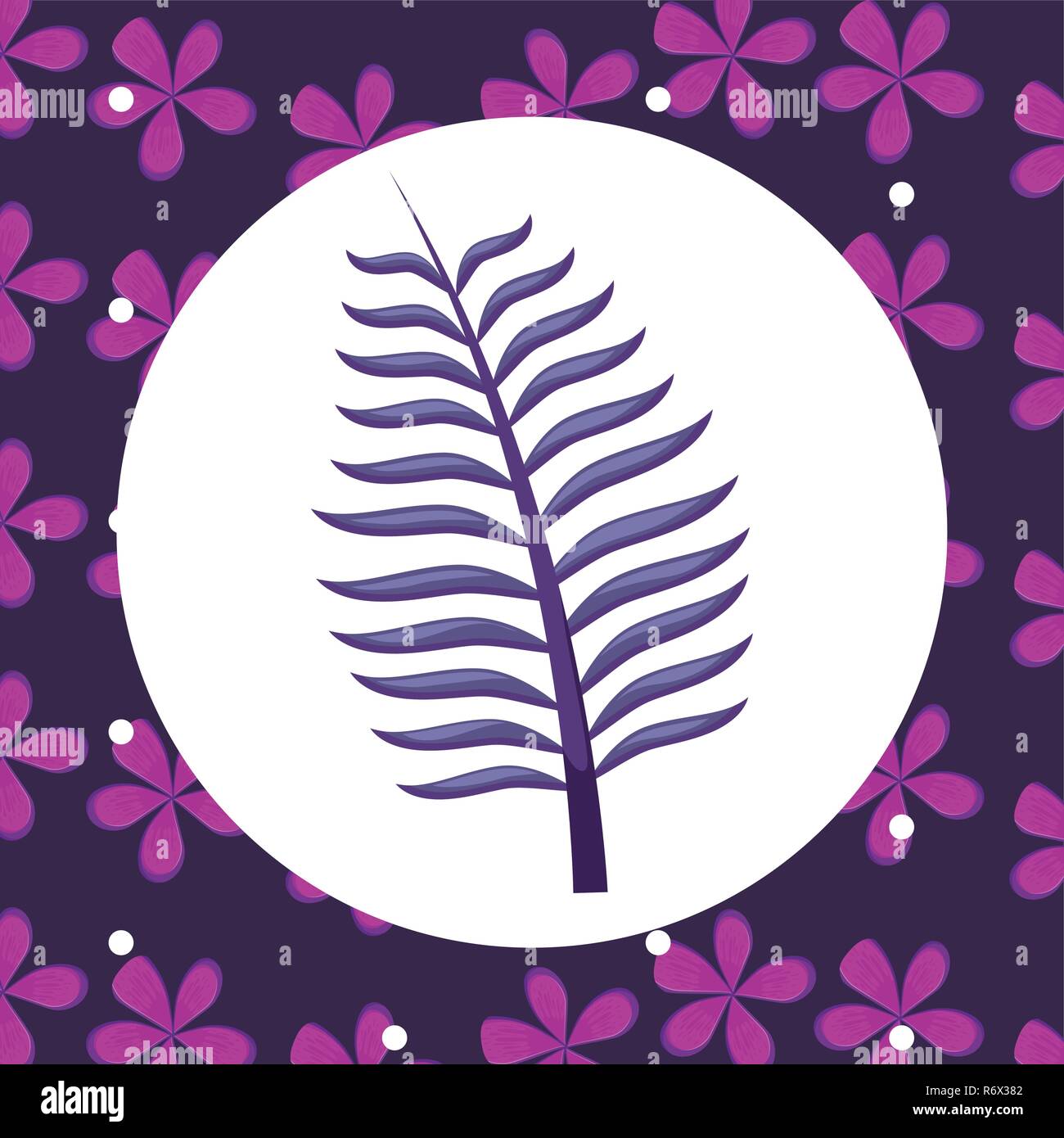 tropical flower icon over colorful background vector illustration Stock ...