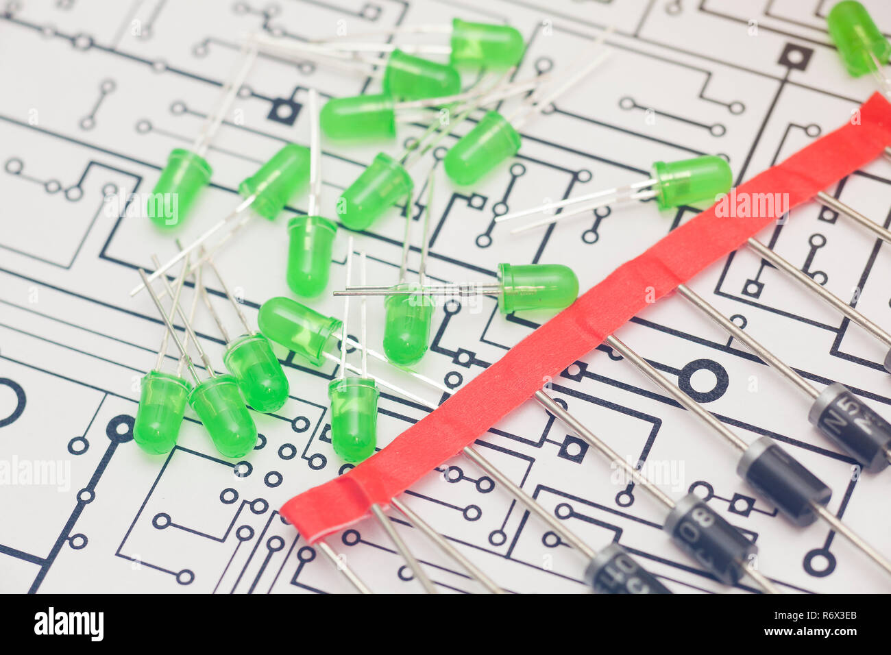 Light emitting diode diagram hi-res stock photography and images - Alamy