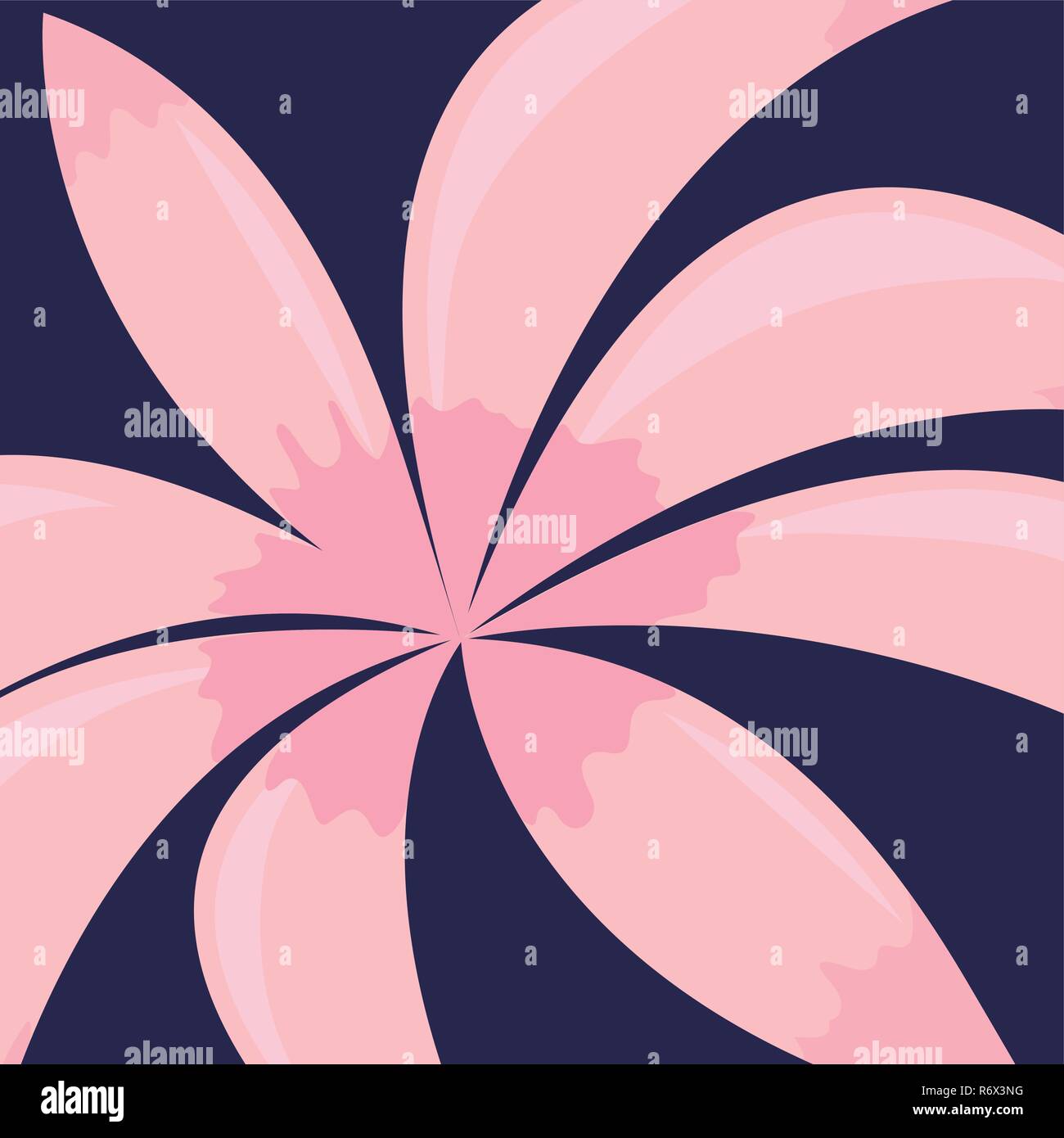 tropical flower icon over blue background vector illustration Stock ...