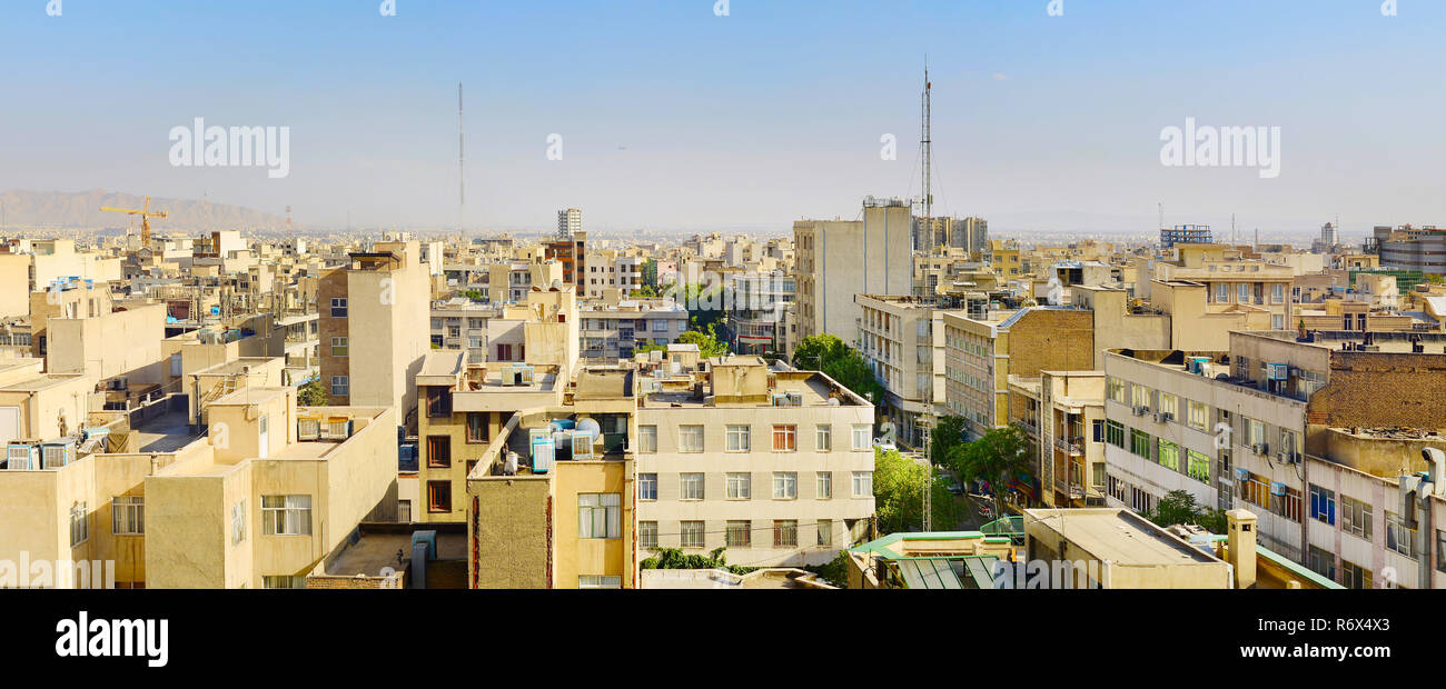 Tehran panorama, Iran Stock Photo - Alamy