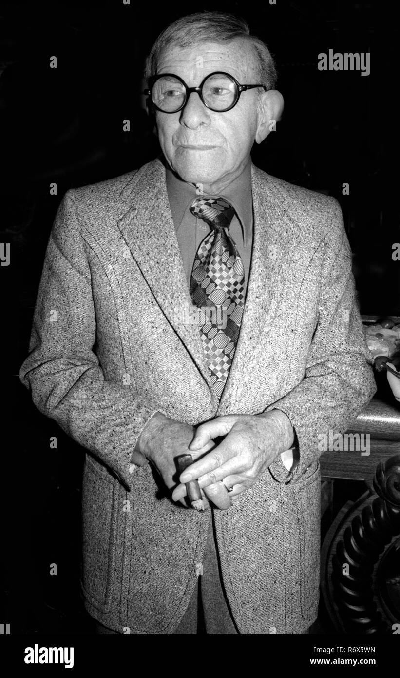 Stock photography george burns 1981 High Resolution Stock Photography ...