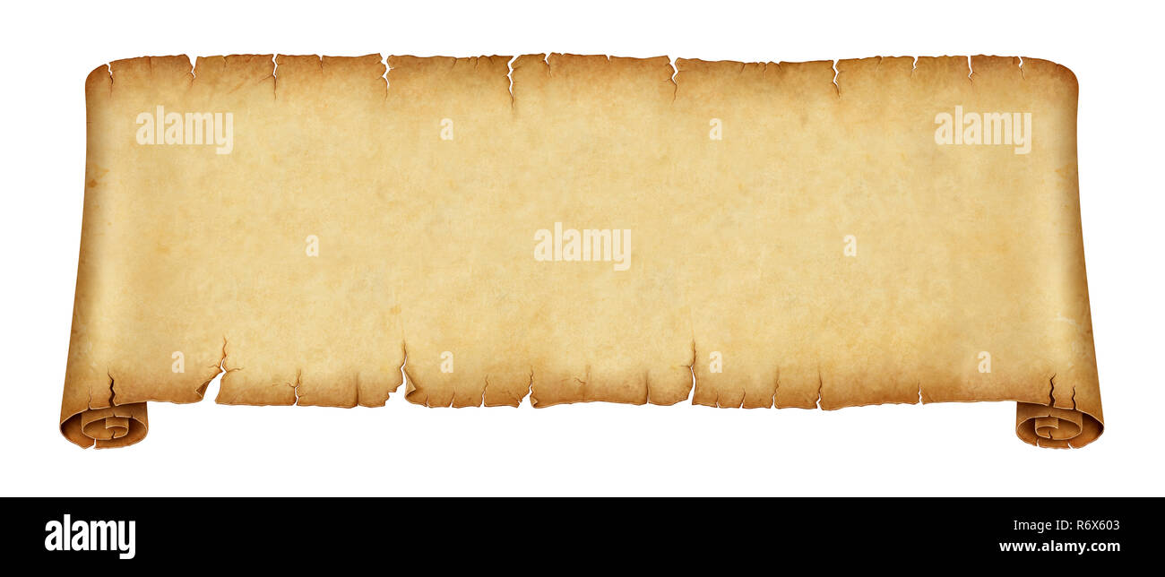 Illustration old egyptian papyrus Cut Out Stock Images & Pictures - Alamy