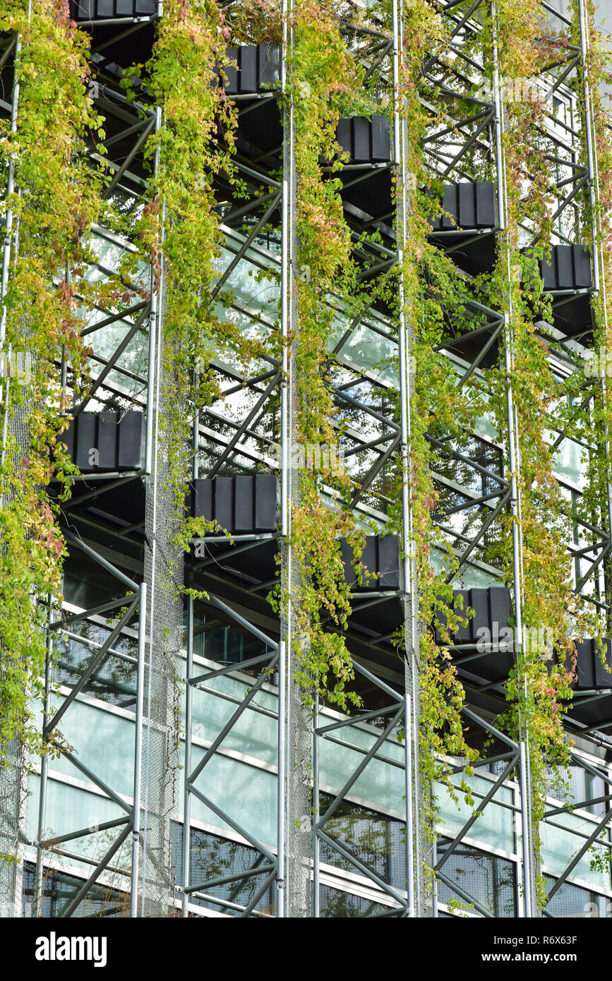 External (green) shading on windows; a sustainable solution of internal ...