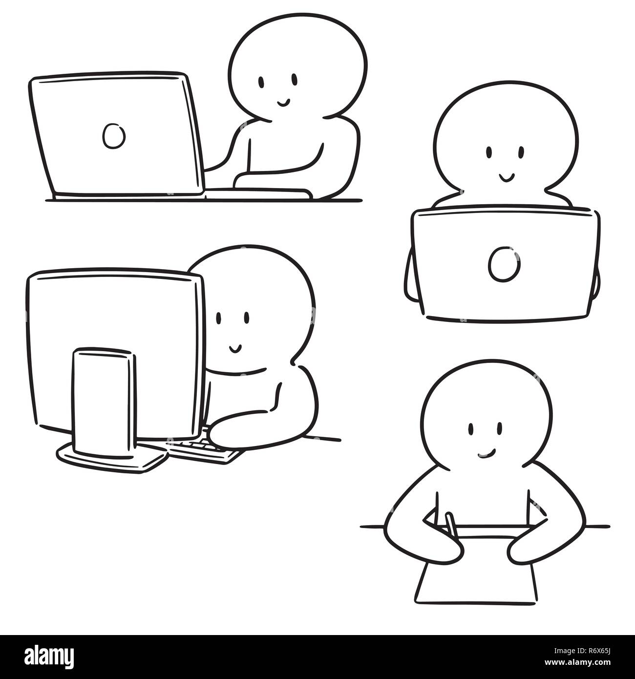 Table write hand office Black and White Stock Photos & Images - Alamy