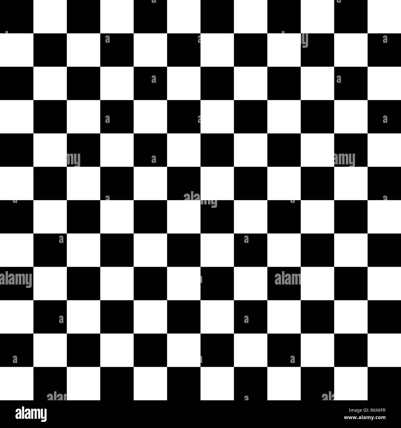 Chess board, seamless pattern. Vector illustration. black white Stock ...
