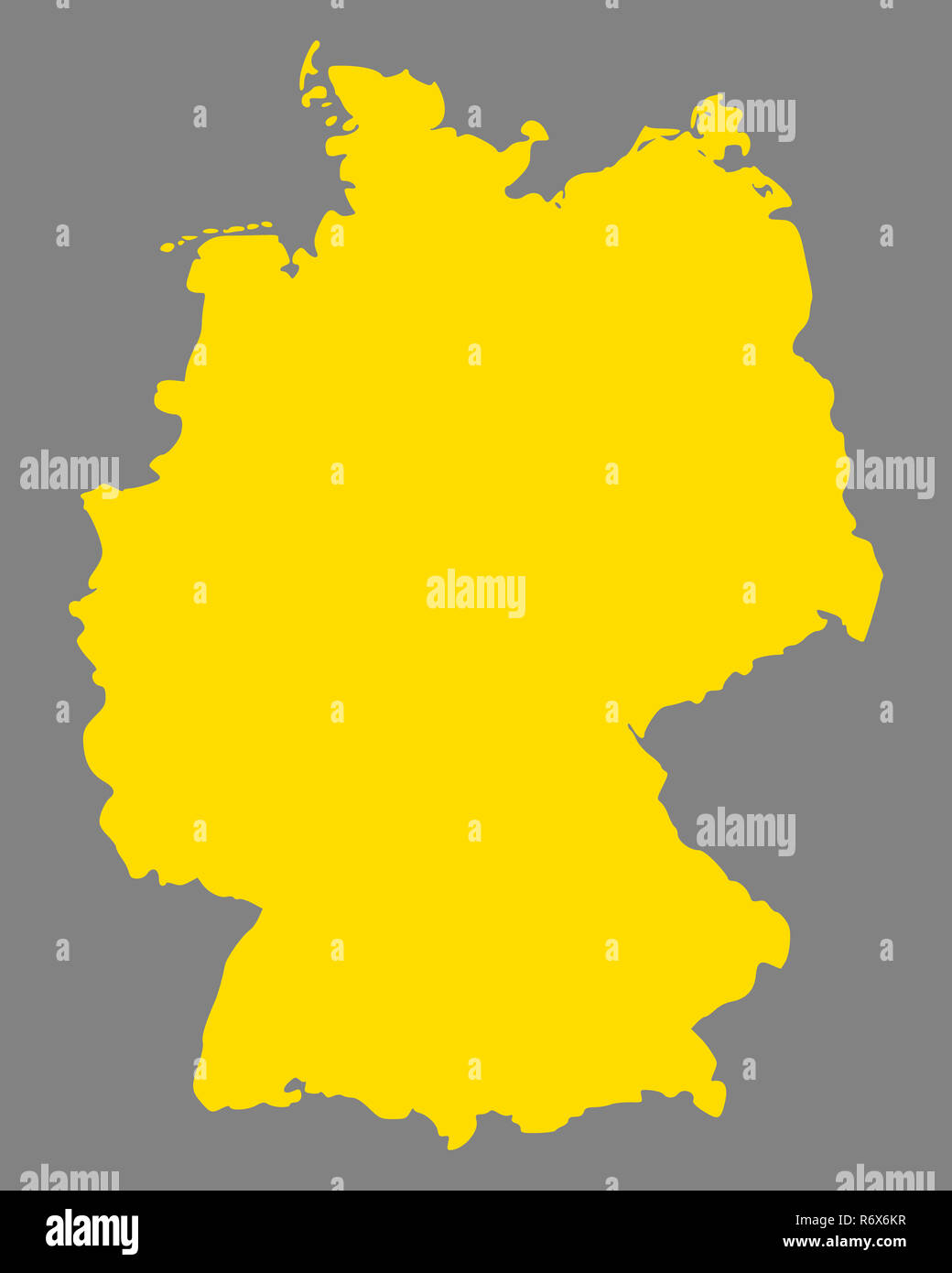 map of germany Stock Photo - Alamy