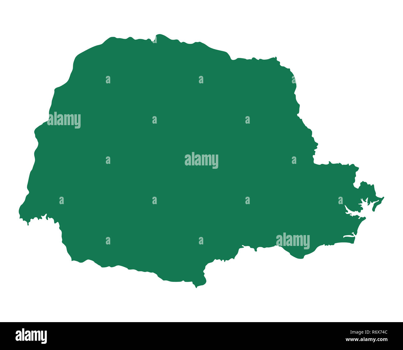 map of parana Stock Photo - Alamy