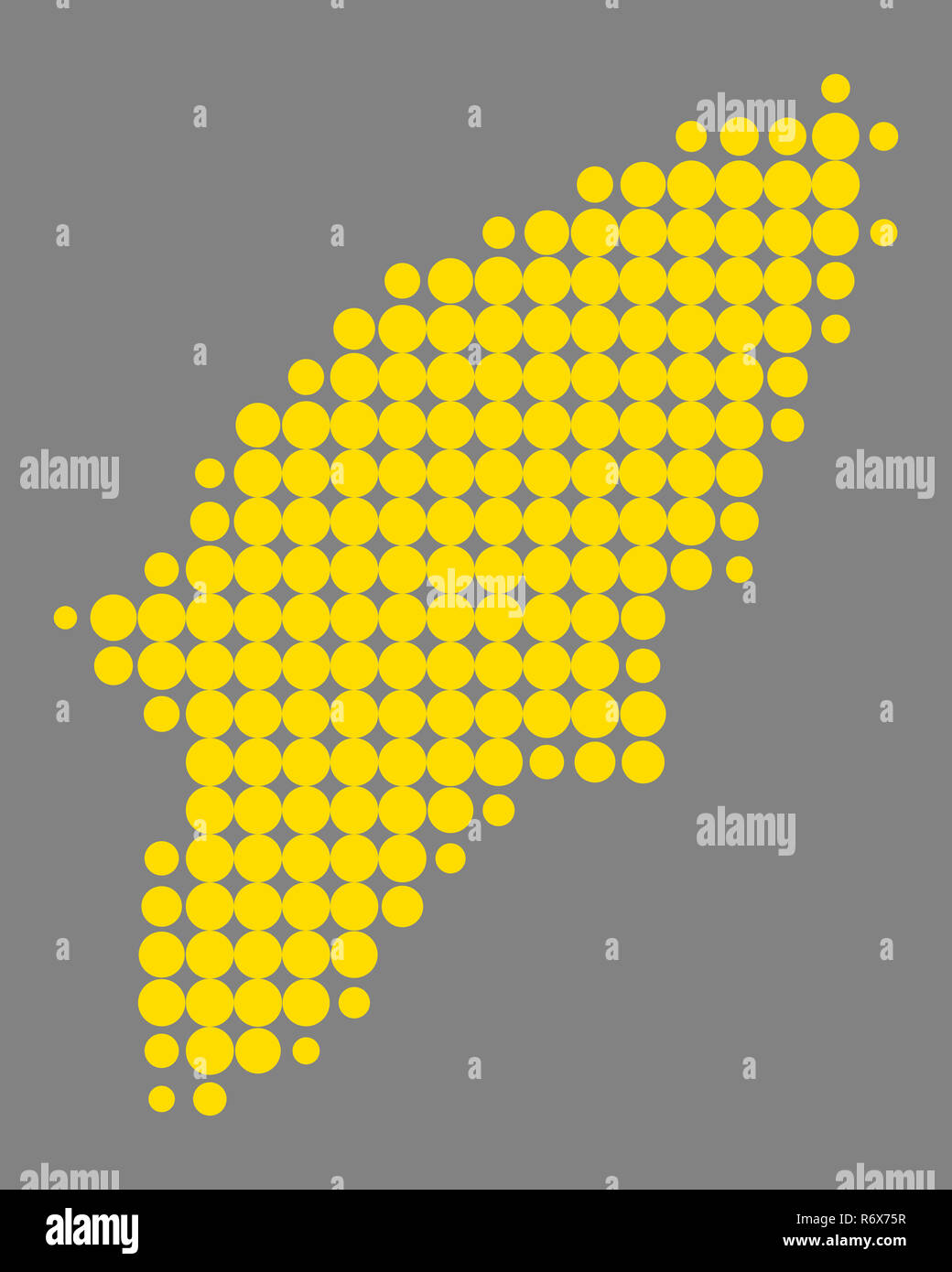 map of rhodes Stock Photo - Alamy