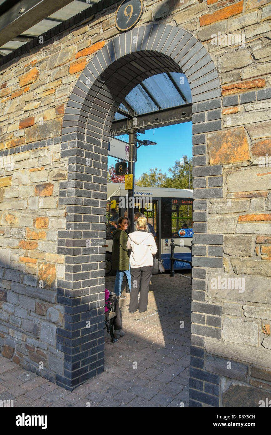Aberdare bus station hi-res stock photography and images - Alamy