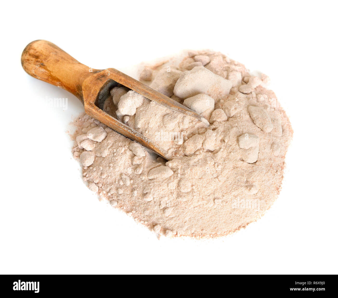 Himalayan Black salt. Isolated on white background Stock Photo - Alamy