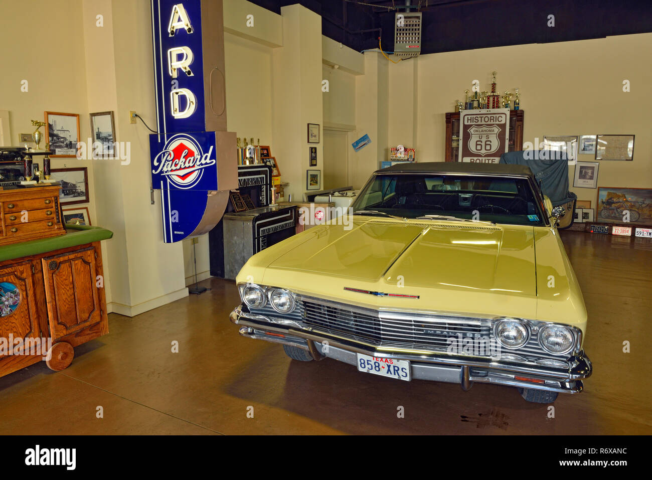 Afton Station Packard Museum- 1965 Chevrolet Impala, Afton, Oklahoma ...