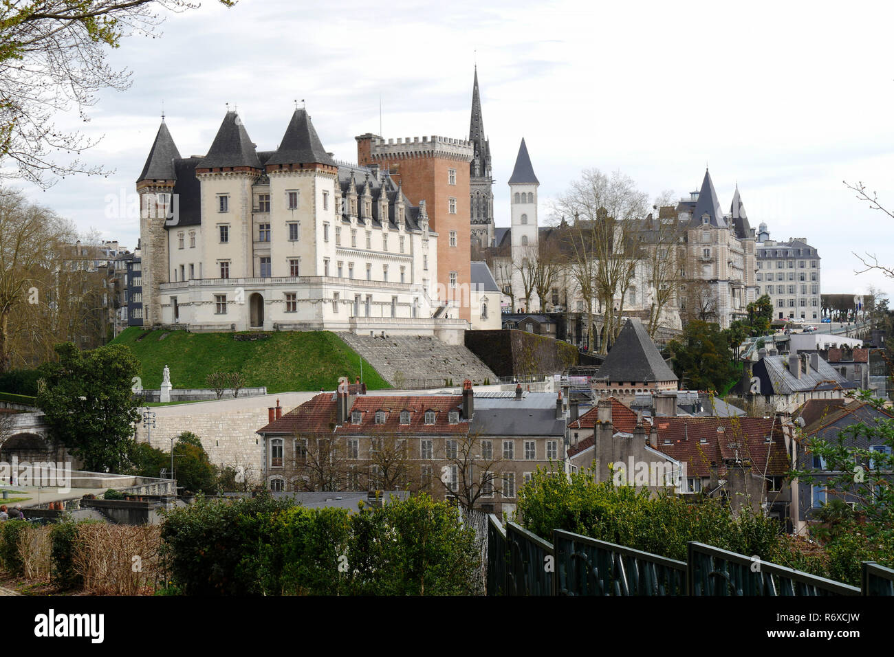 castle of Pau city in France Stock Photo - Alamy