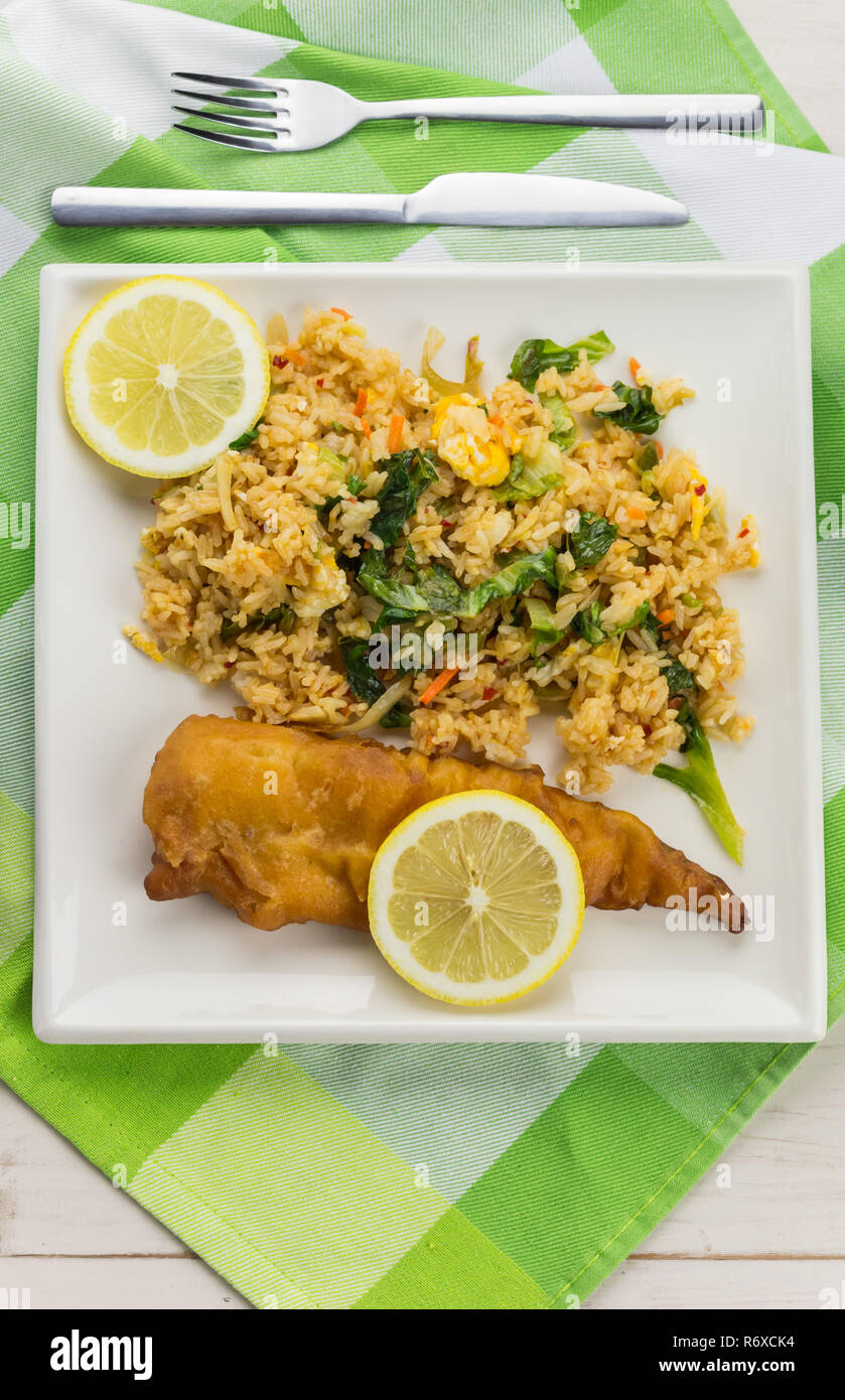 Wok fried rice hi-res stock photography and images - Alamy