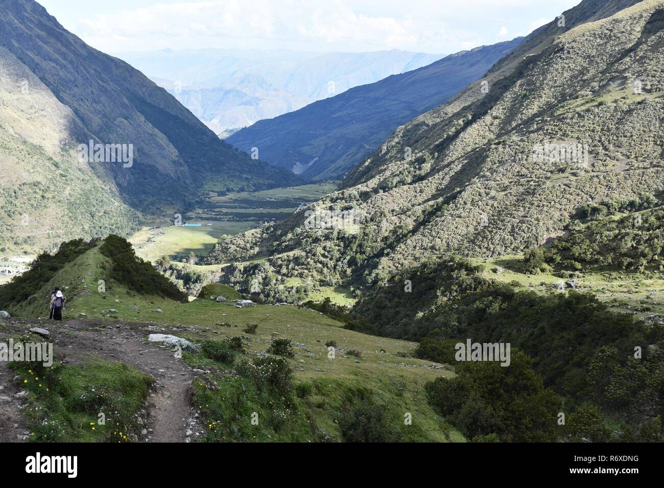 Beautiful scenery along inca hi-res stock photography and images - Alamy