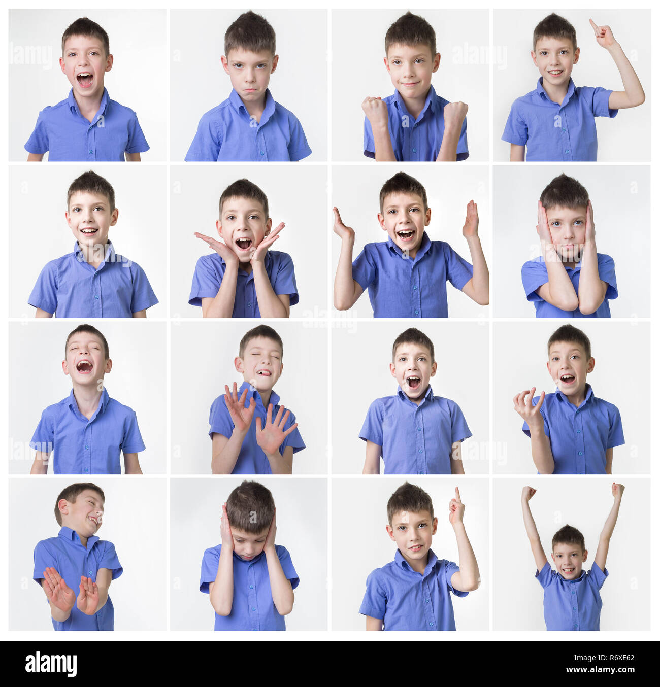 Funny human facial expressions child hi-res stock photography and ...