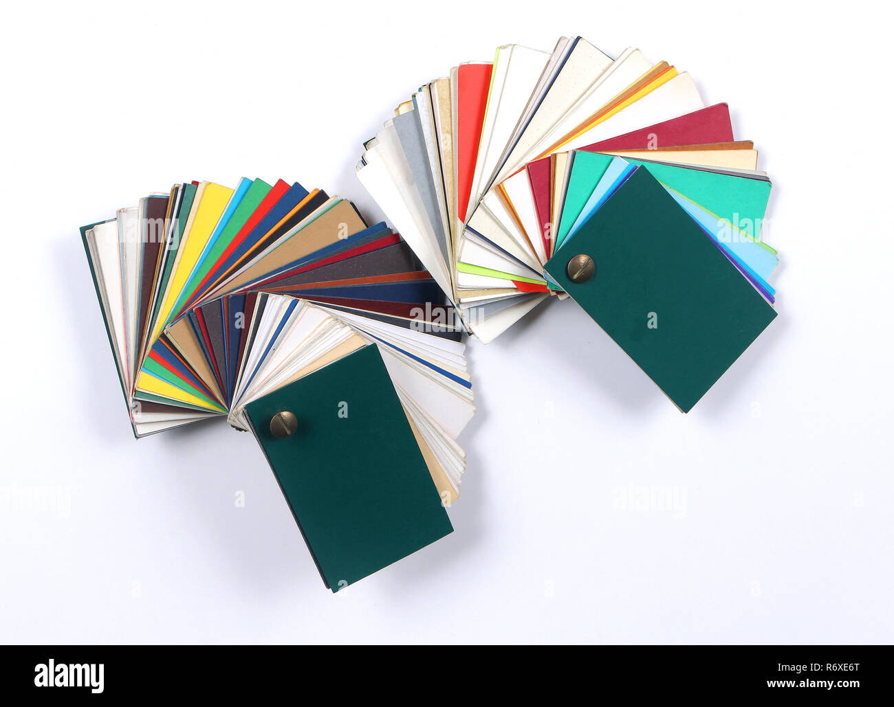 Paper color samples Stock Photo - Alamy