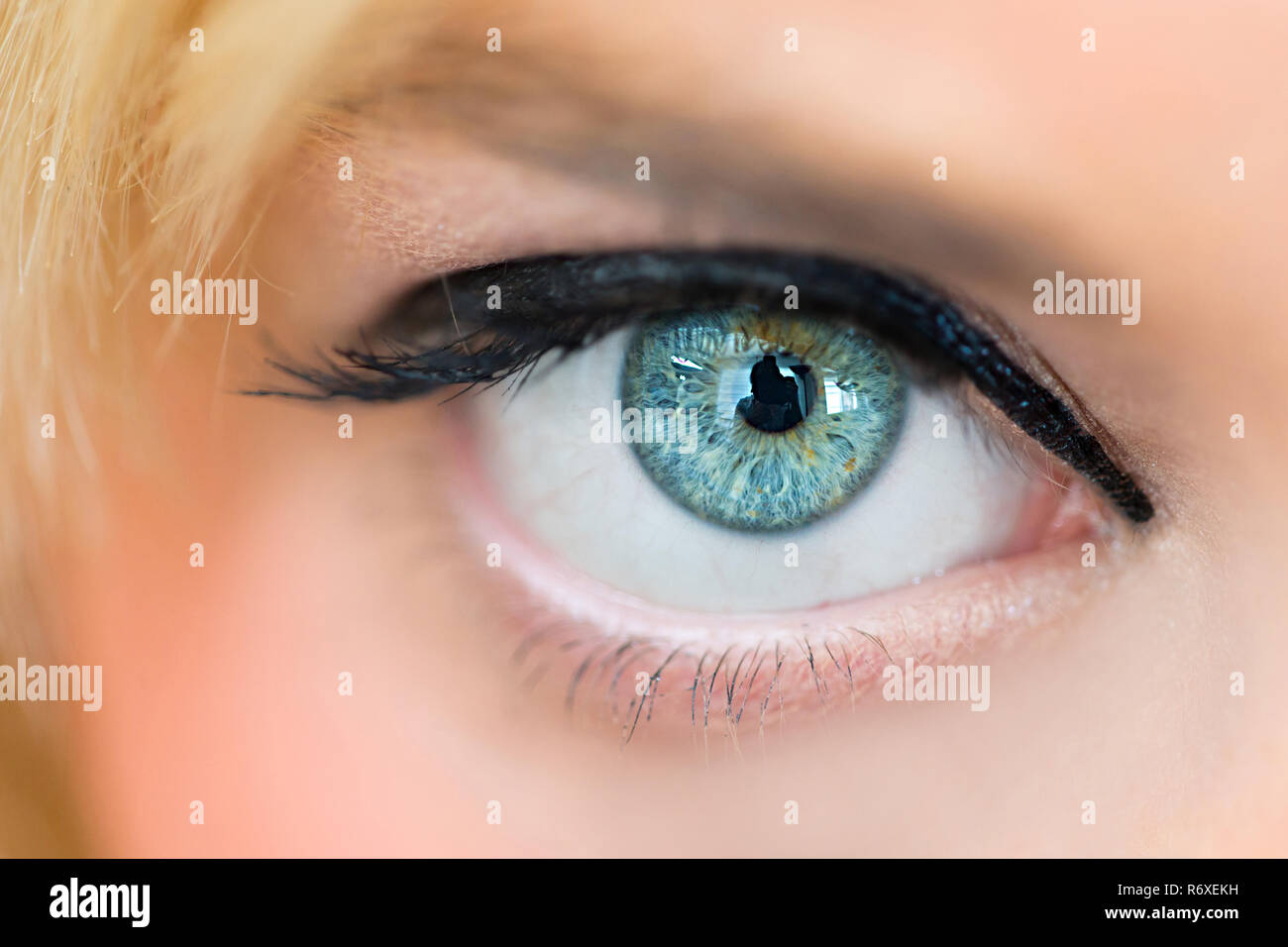 The human eye Stock Photo - Alamy