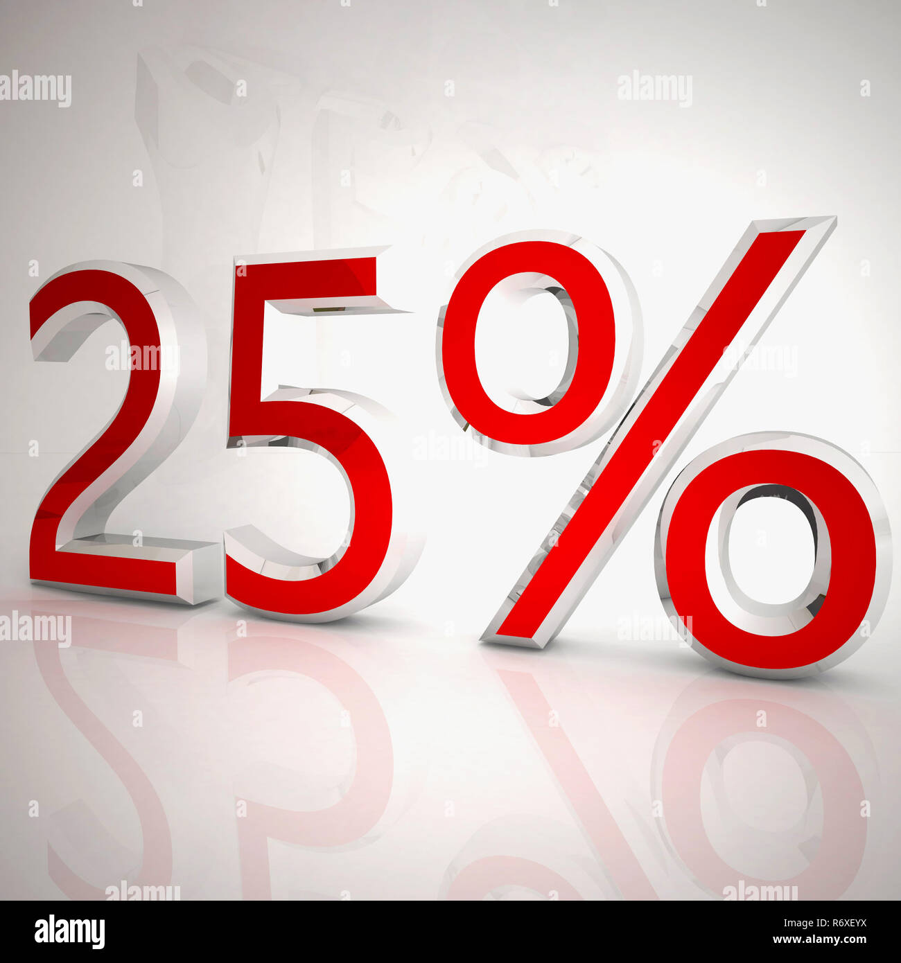 25 per cent Stock Photo - Alamy