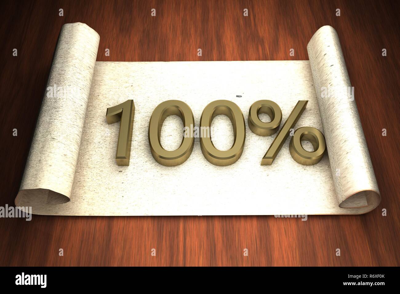 100 per cent Stock Photo - Alamy