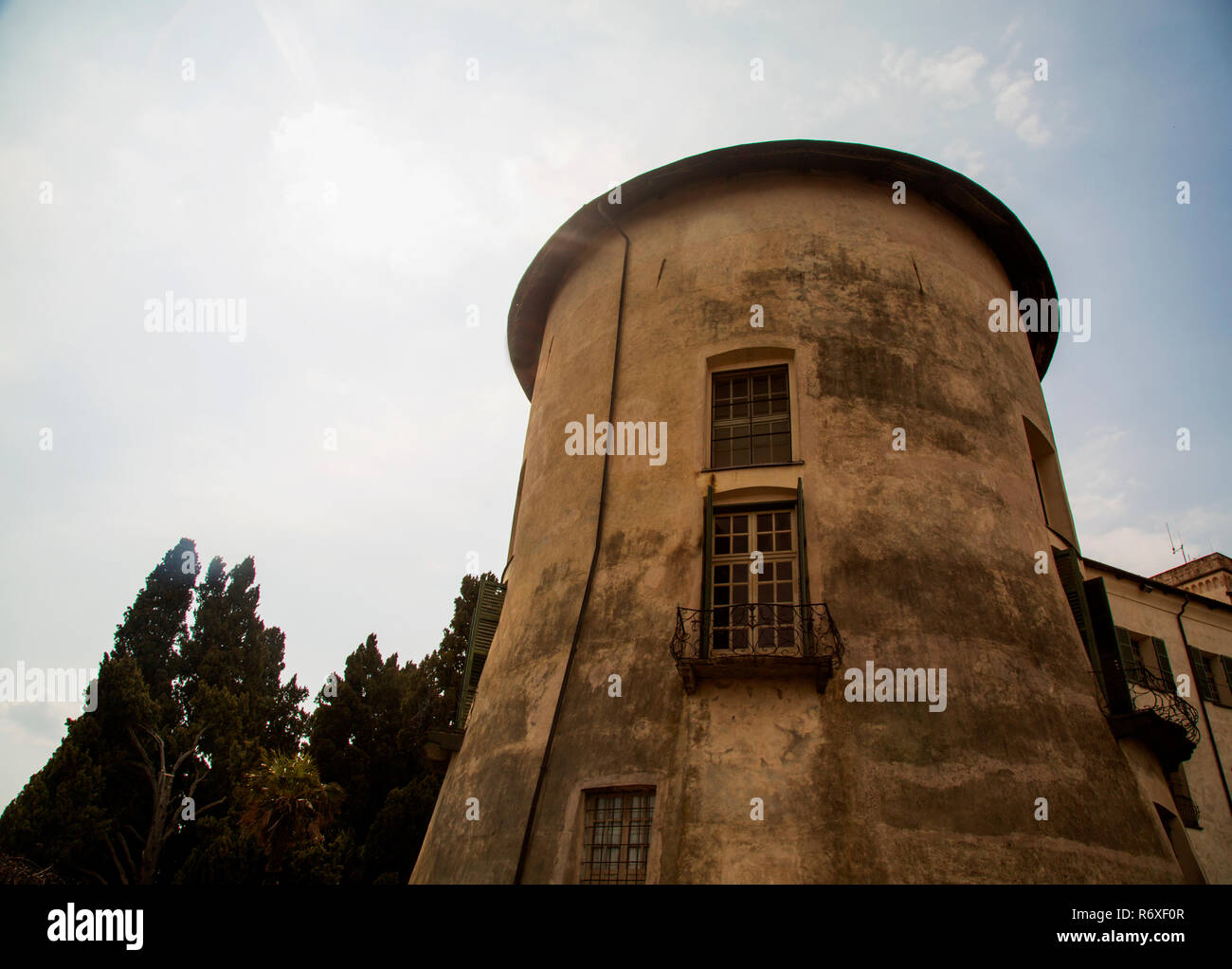 Big round tower Stock Photo - Alamy