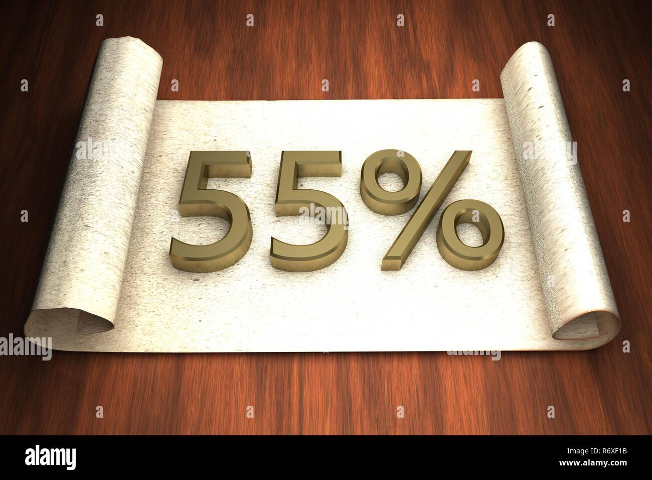 55 per cent Stock Photo - Alamy