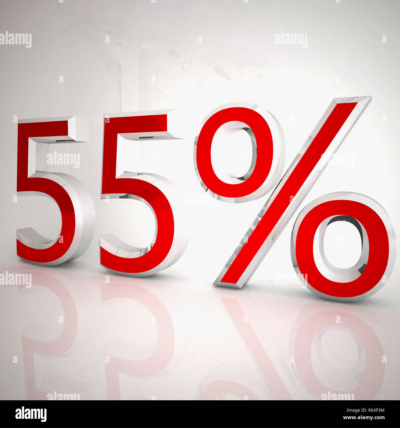 55 per cent Stock Photo - Alamy