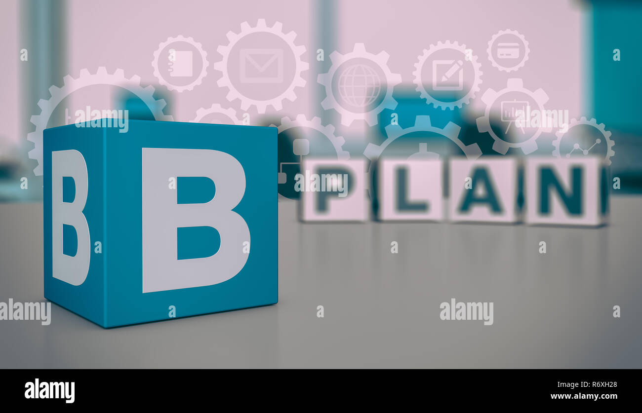 concept of plan b Stock Photo - Alamy