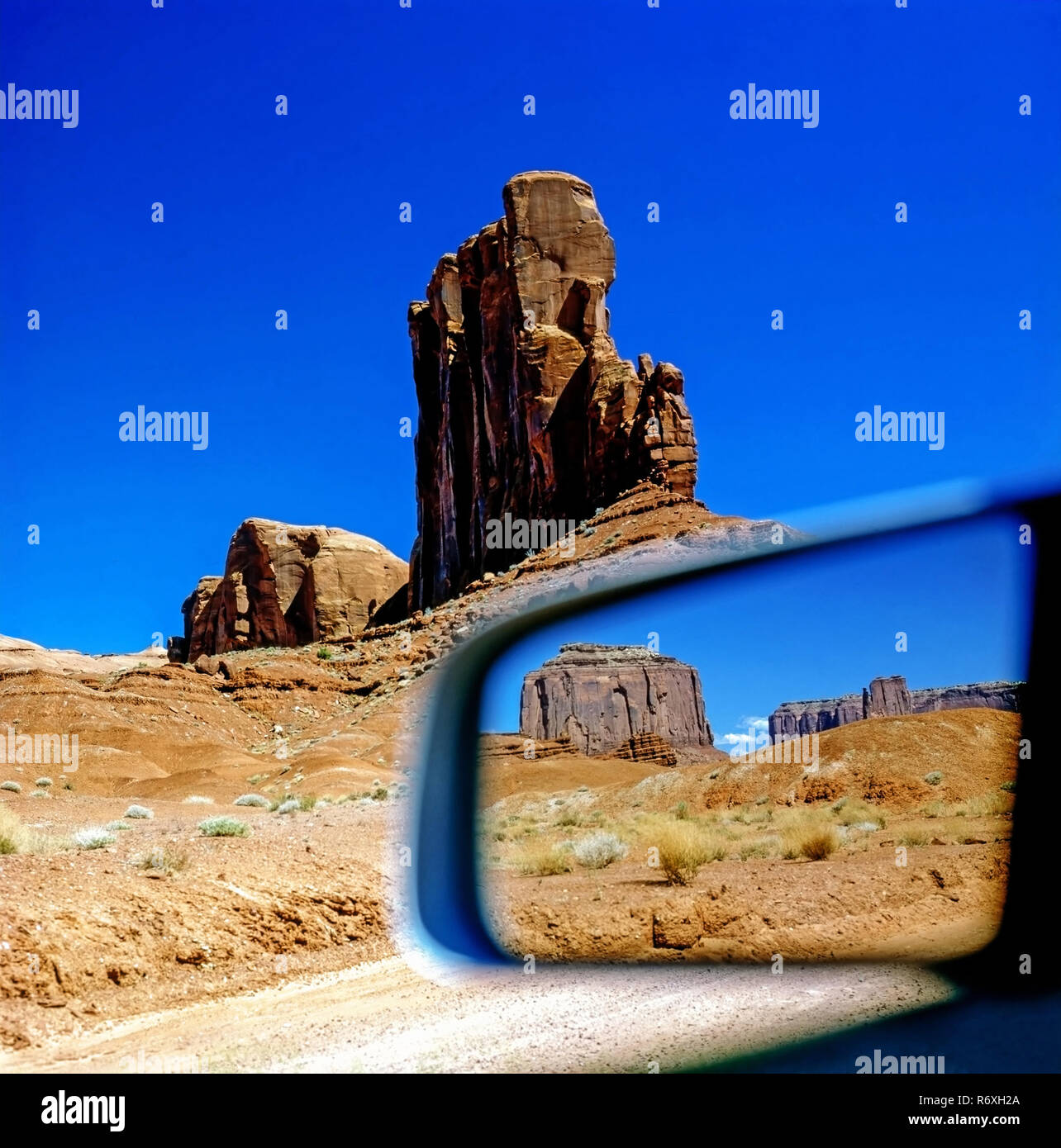 Car mirror monument valley arizona hi-res stock photography and images ...