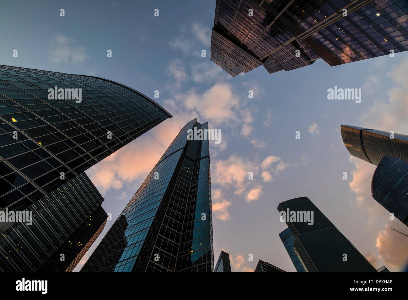 Bottom up view moscow hi-res stock photography and images - Alamy