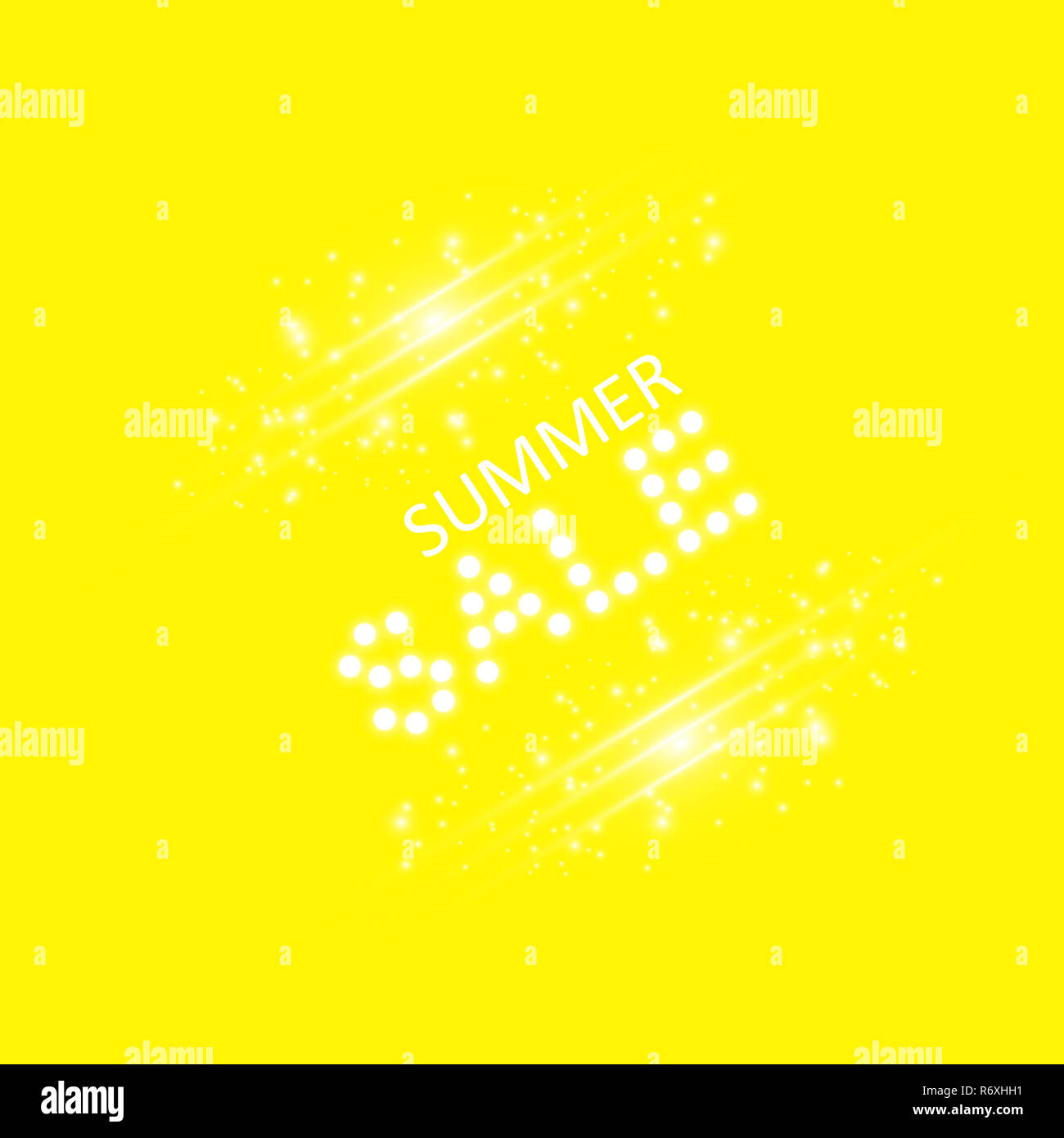 Sale glowing sign on the transparent background. Light vector ...