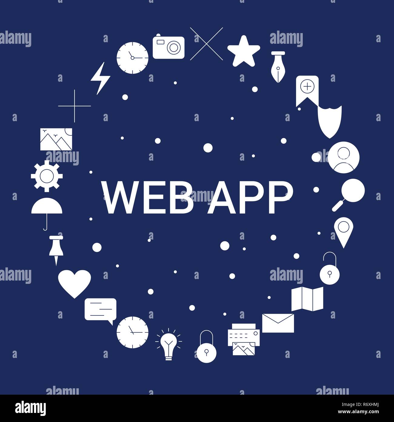 Wifi symbol triangle Stock Vector Images - Alamy