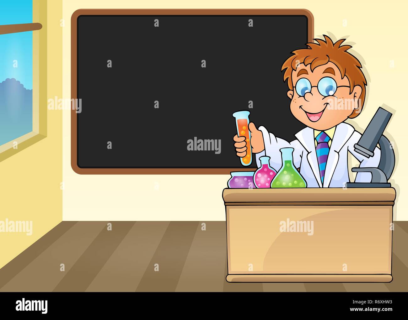 Chemistry Teacher Clipart