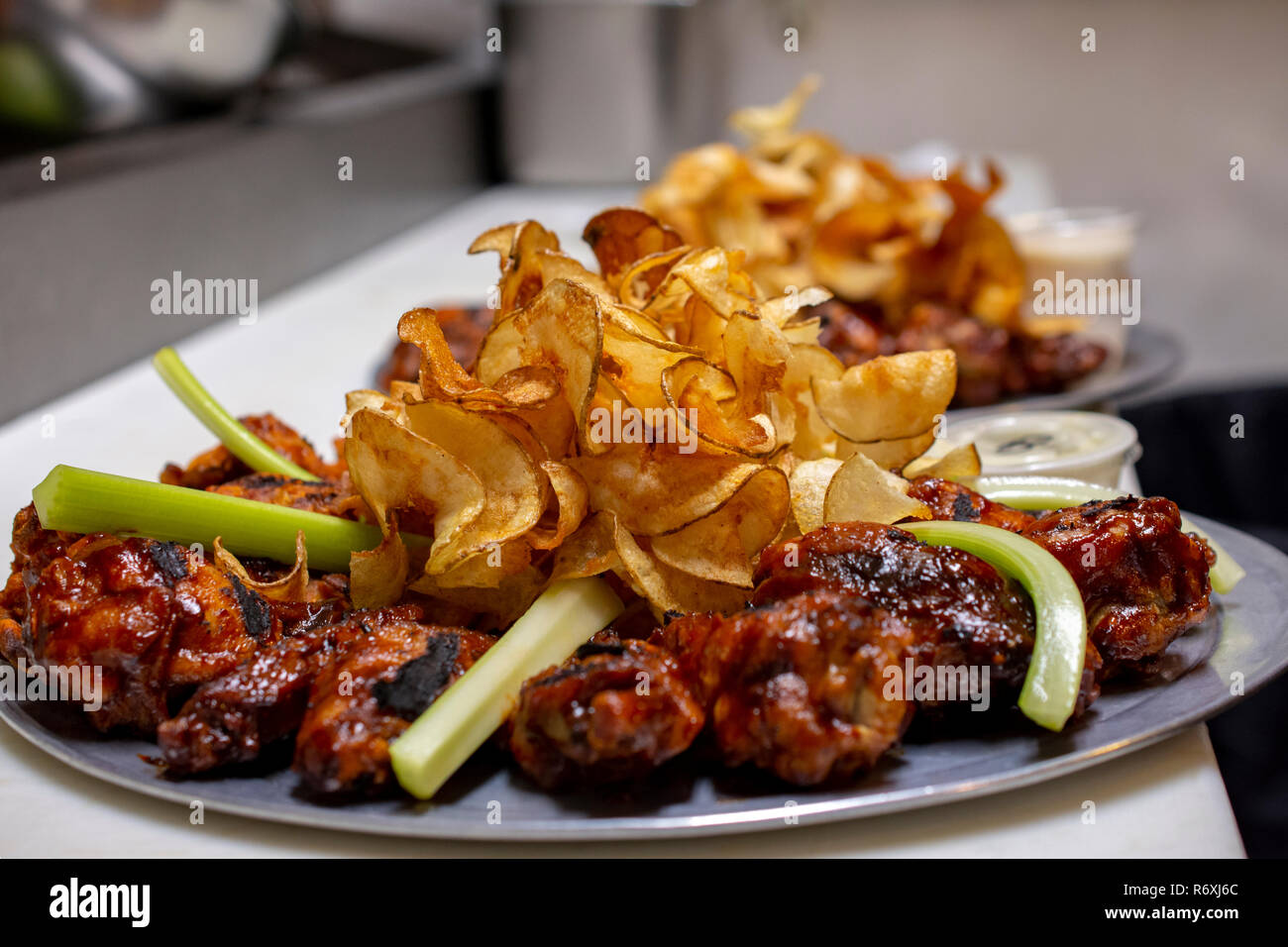 Flame grilled chicken hi-res stock photography and images - Alamy