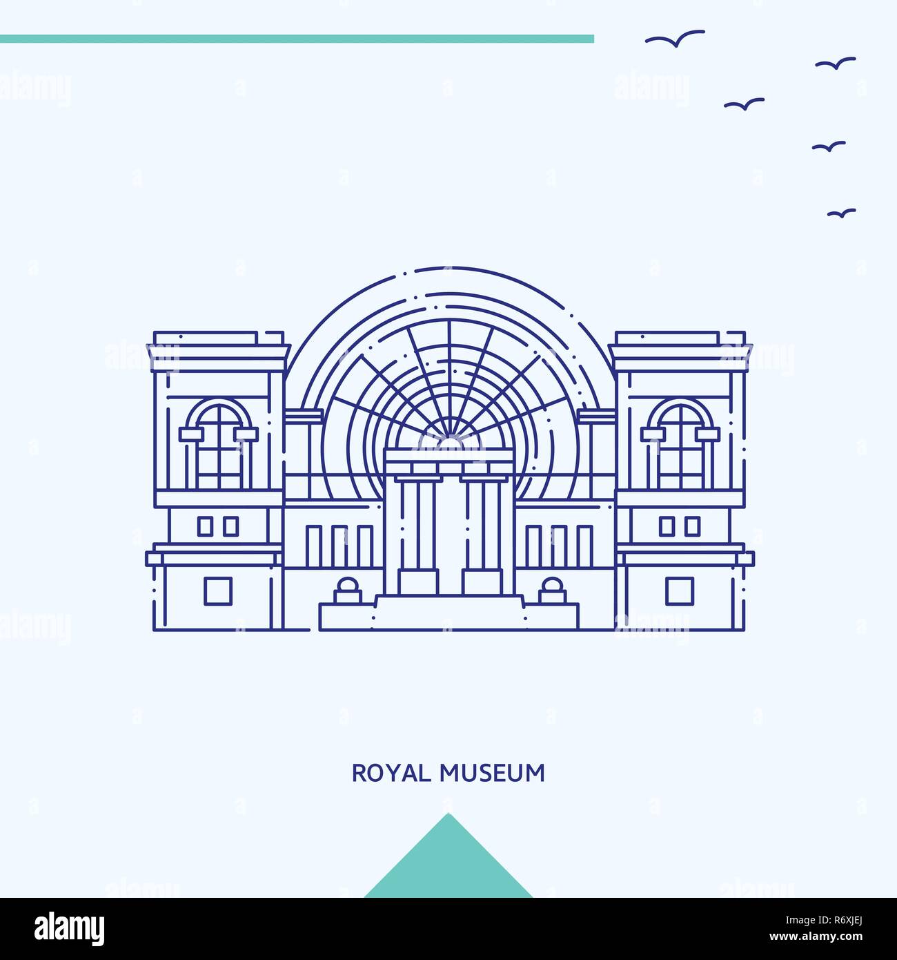 London skyline old and new buildings Stock Vector Images - Alamy