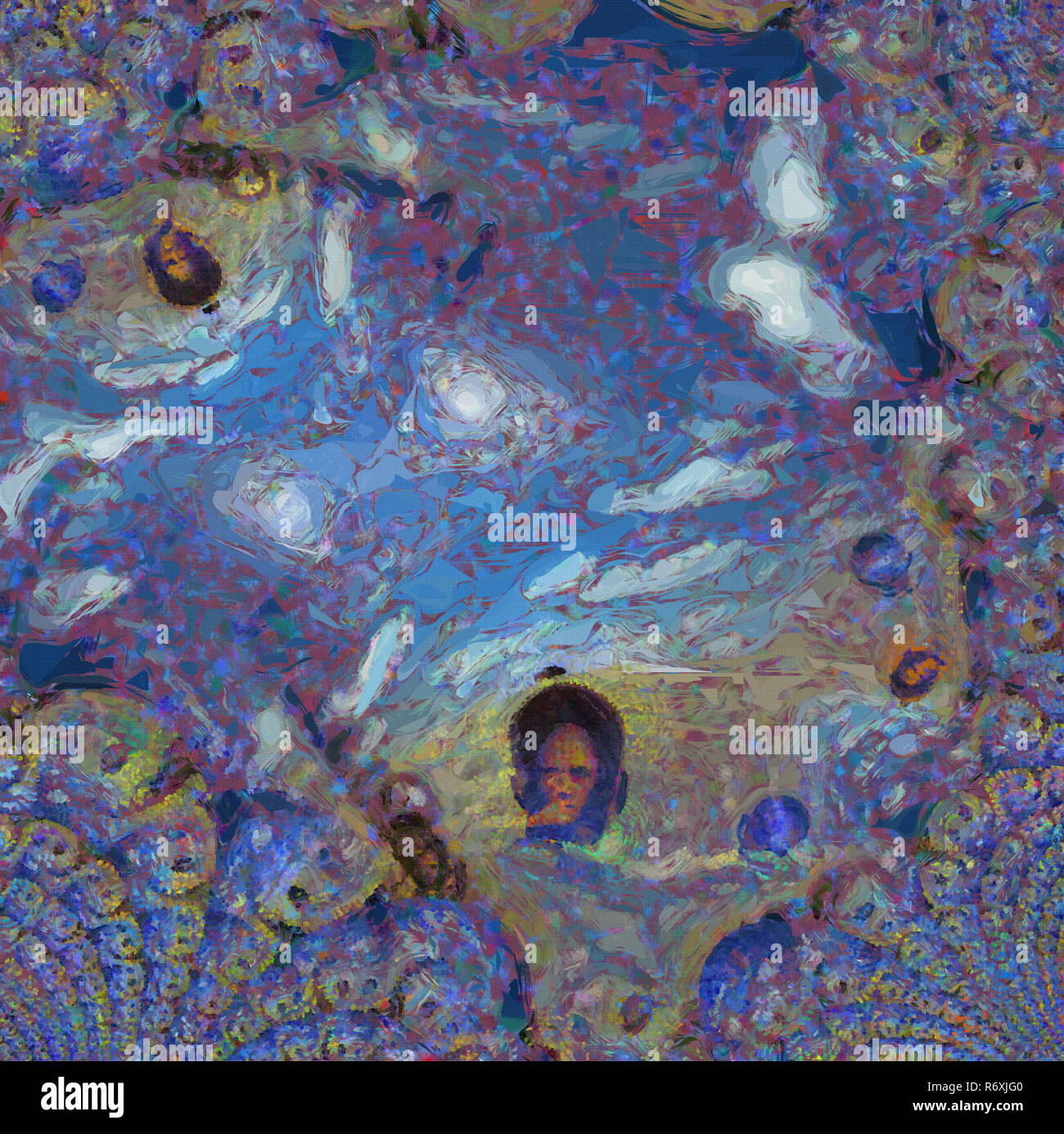 Abstract multi layered dimensions Stock Photo - Alamy