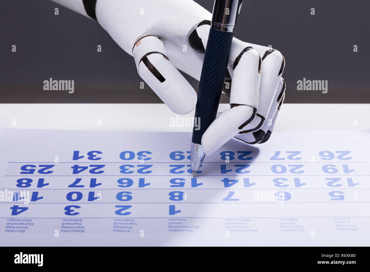 Yearly calendar design hi-res stock photography and images - Alamy