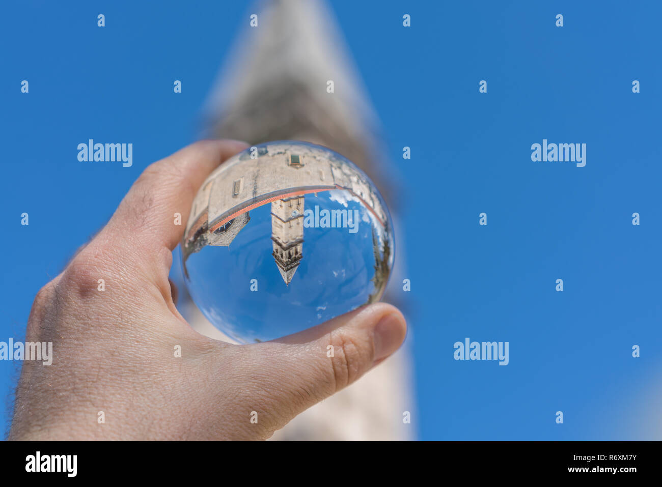 Water tower ball hi-res stock photography and images - Alamy