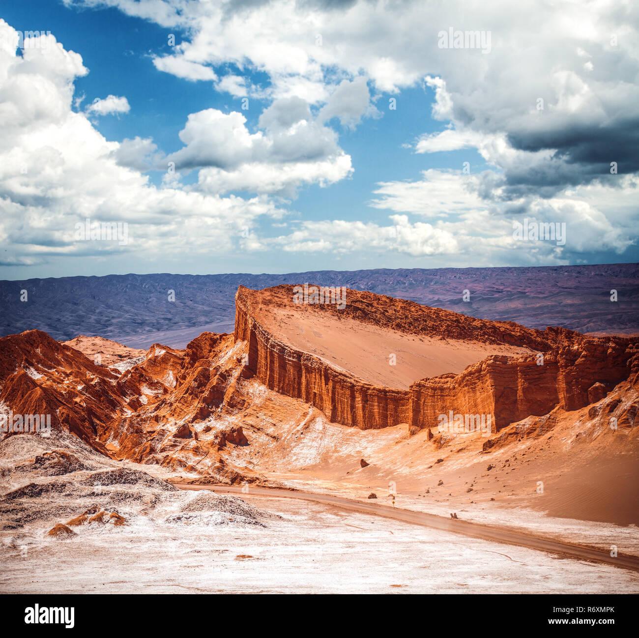 Amphitheatre is beautiful geological formation of Moon Valley Stock ...