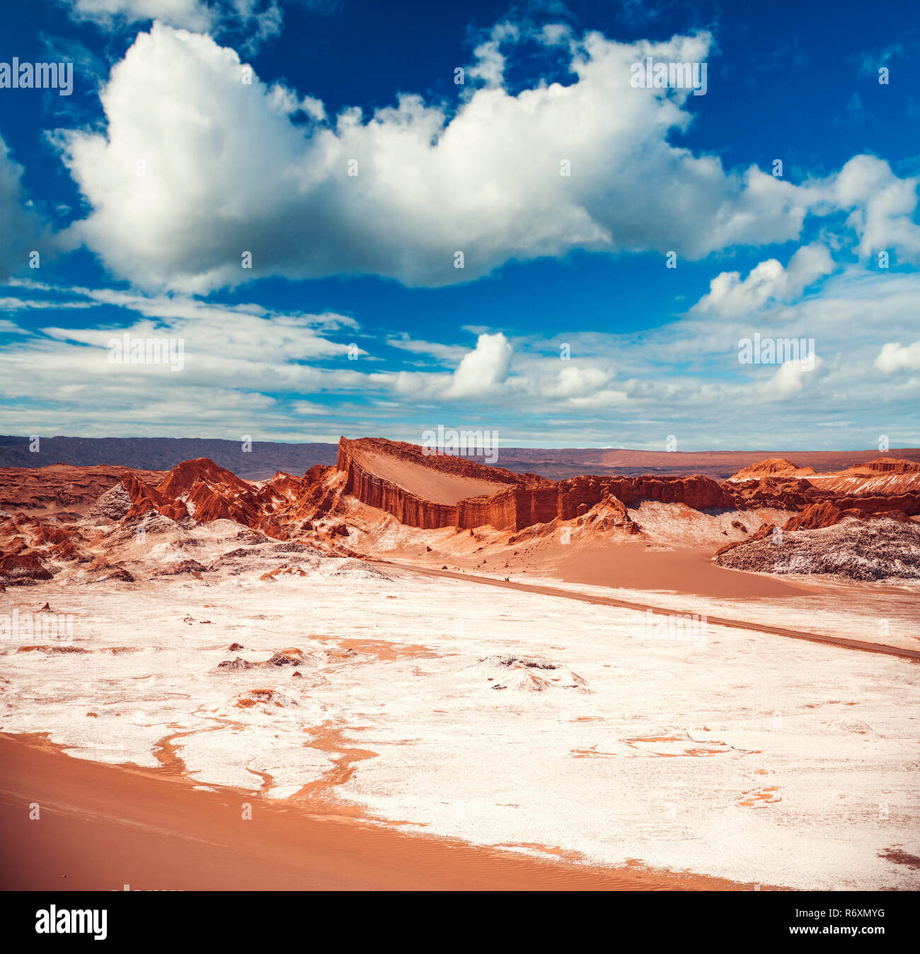 Amphitheatre is beautiful geological formation of Moon Valley Stock ...