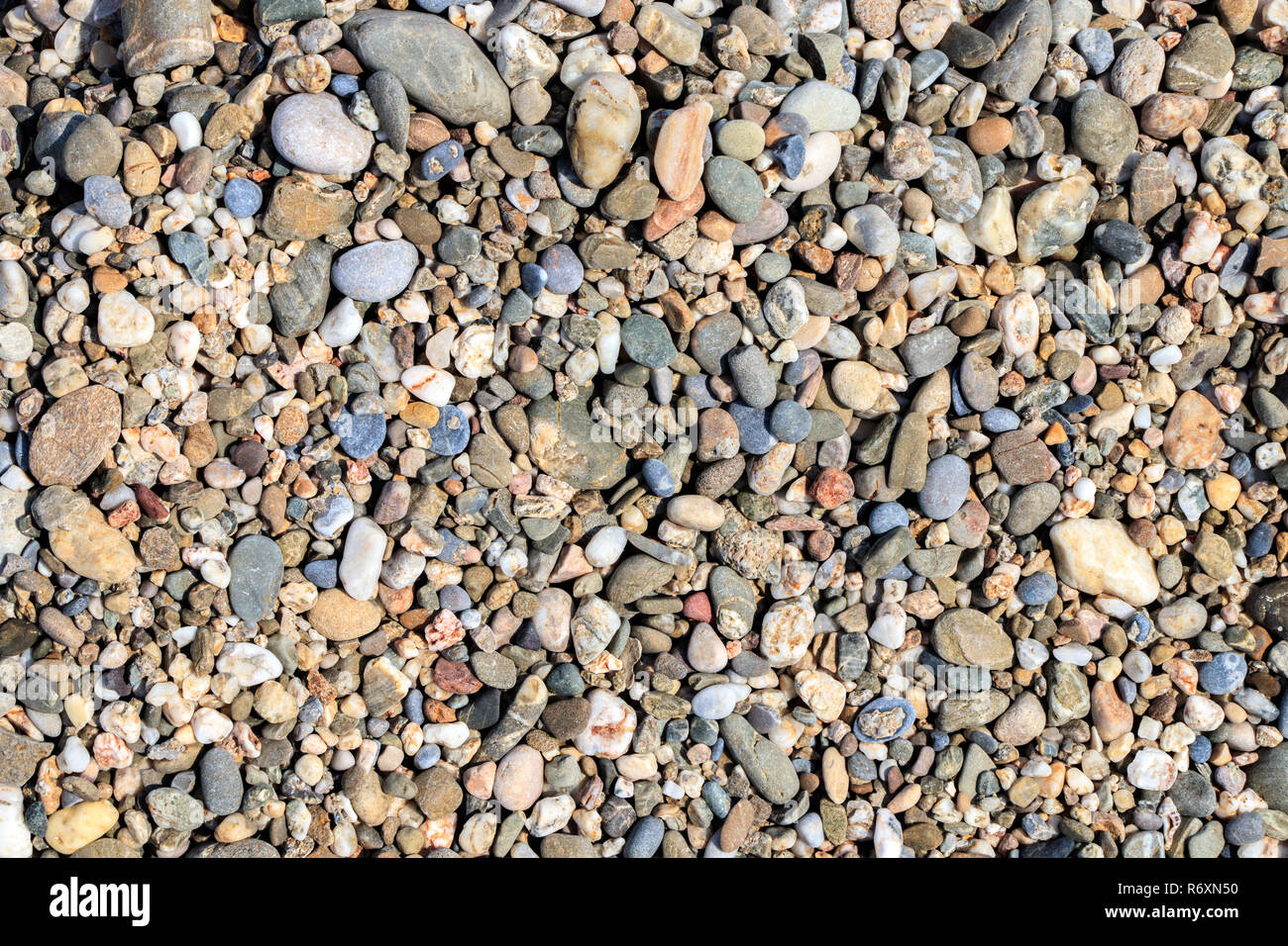 Pebbles As A Texture Stock Photo - Alamy