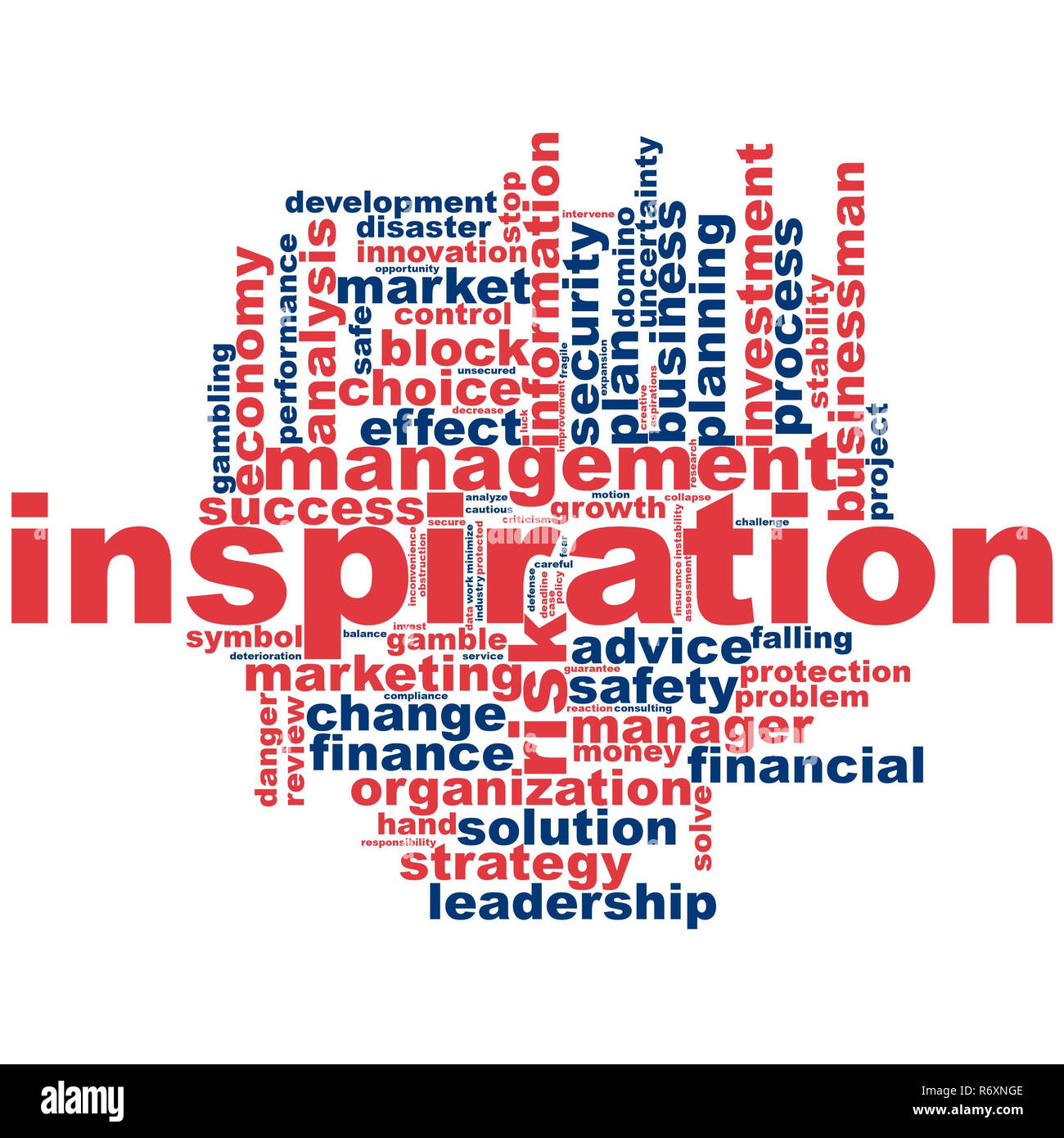 Inspiration word cloud Stock Photo - Alamy