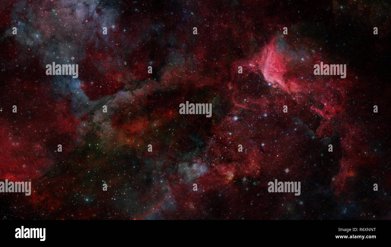 Galaxy and Nebula. Abstract space background Stock Photo - Alamy