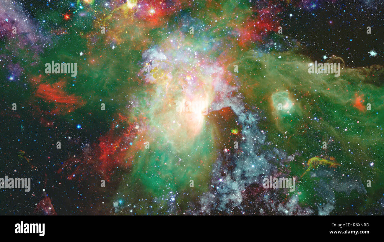 Bright massive stars in the nebula. Elements of this image furnished by ...