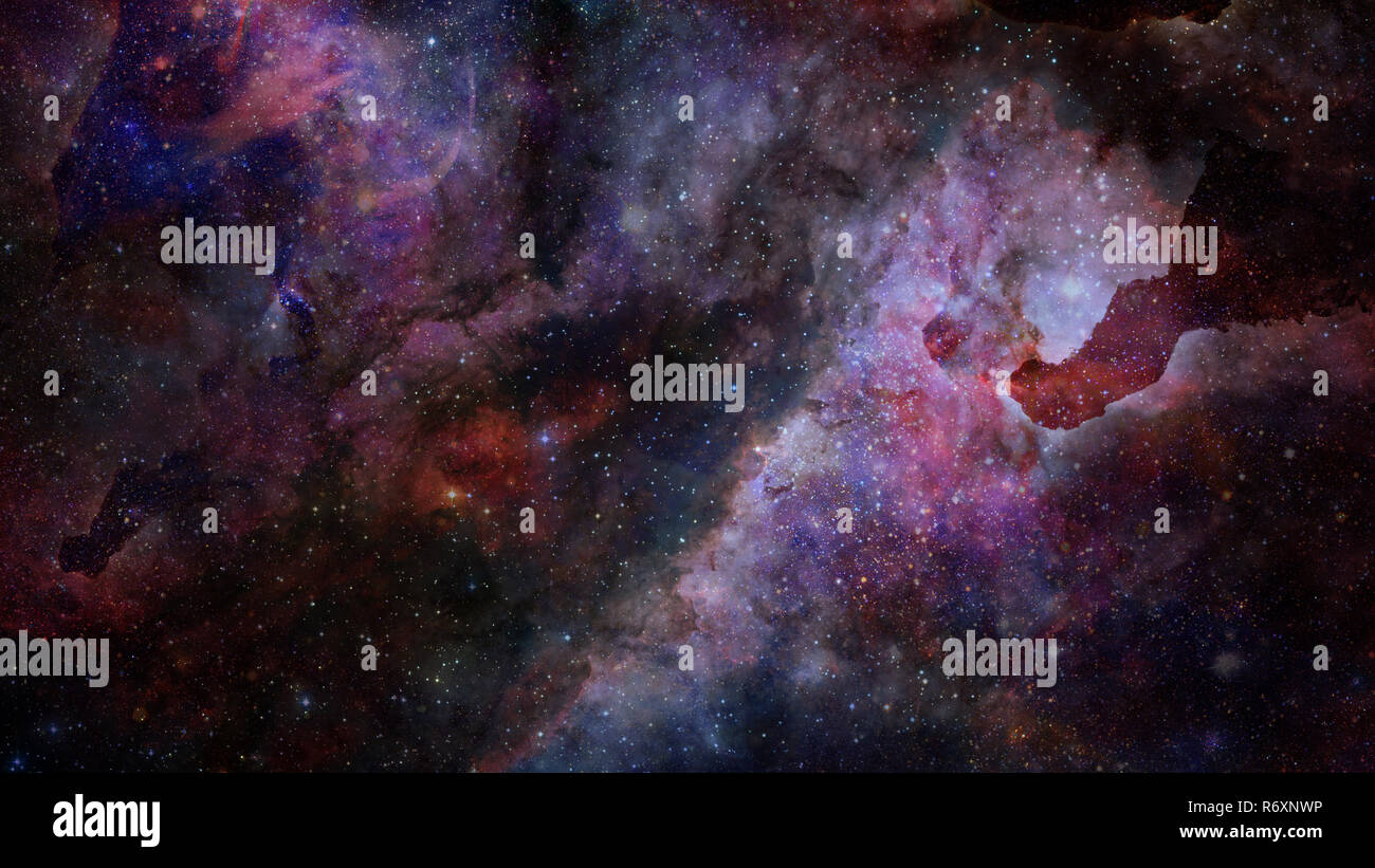 Beautiful nebula and Galaxy. Elements of this Image Furnished by NASA ...