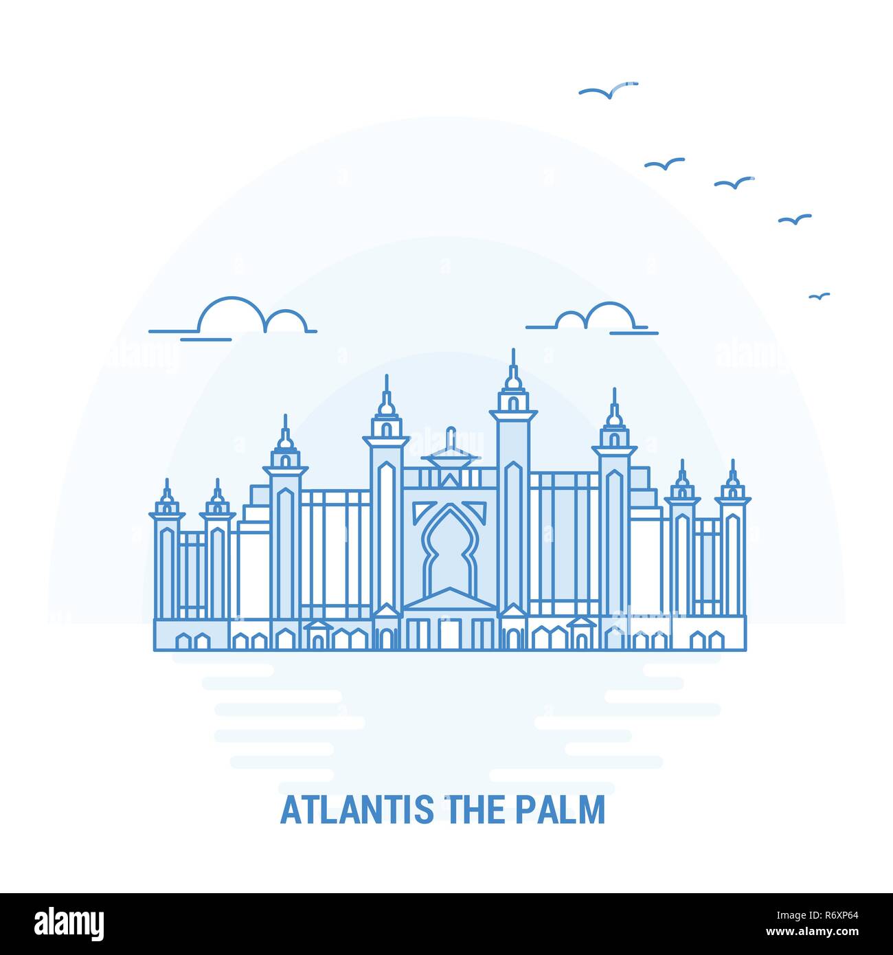 Atlantis the palm Cut Out Stock Images & Pictures - Alamy