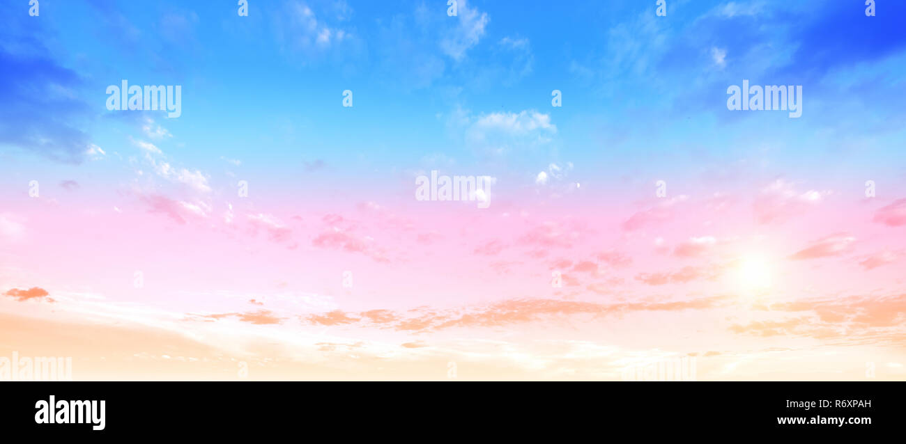 Color sky summer backround Stock Photo - Alamy