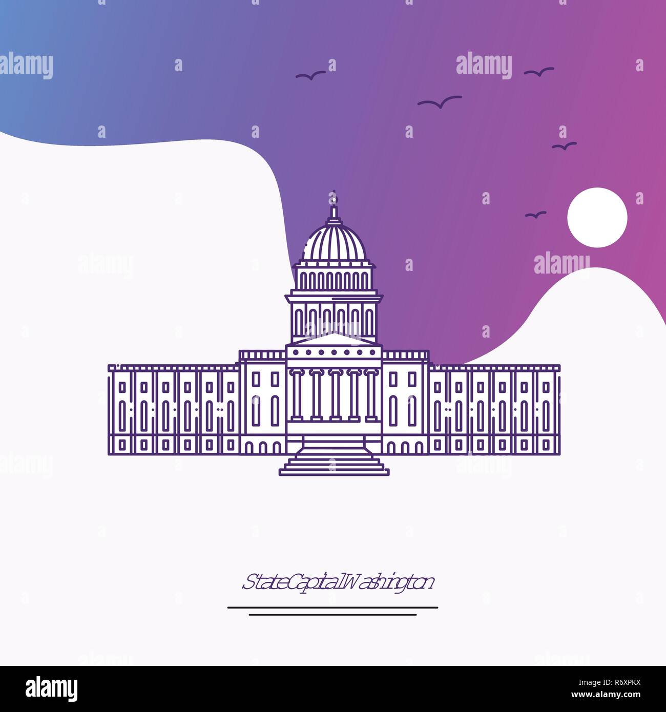 Washington dc federal buildings Stock Vector Images - Alamy