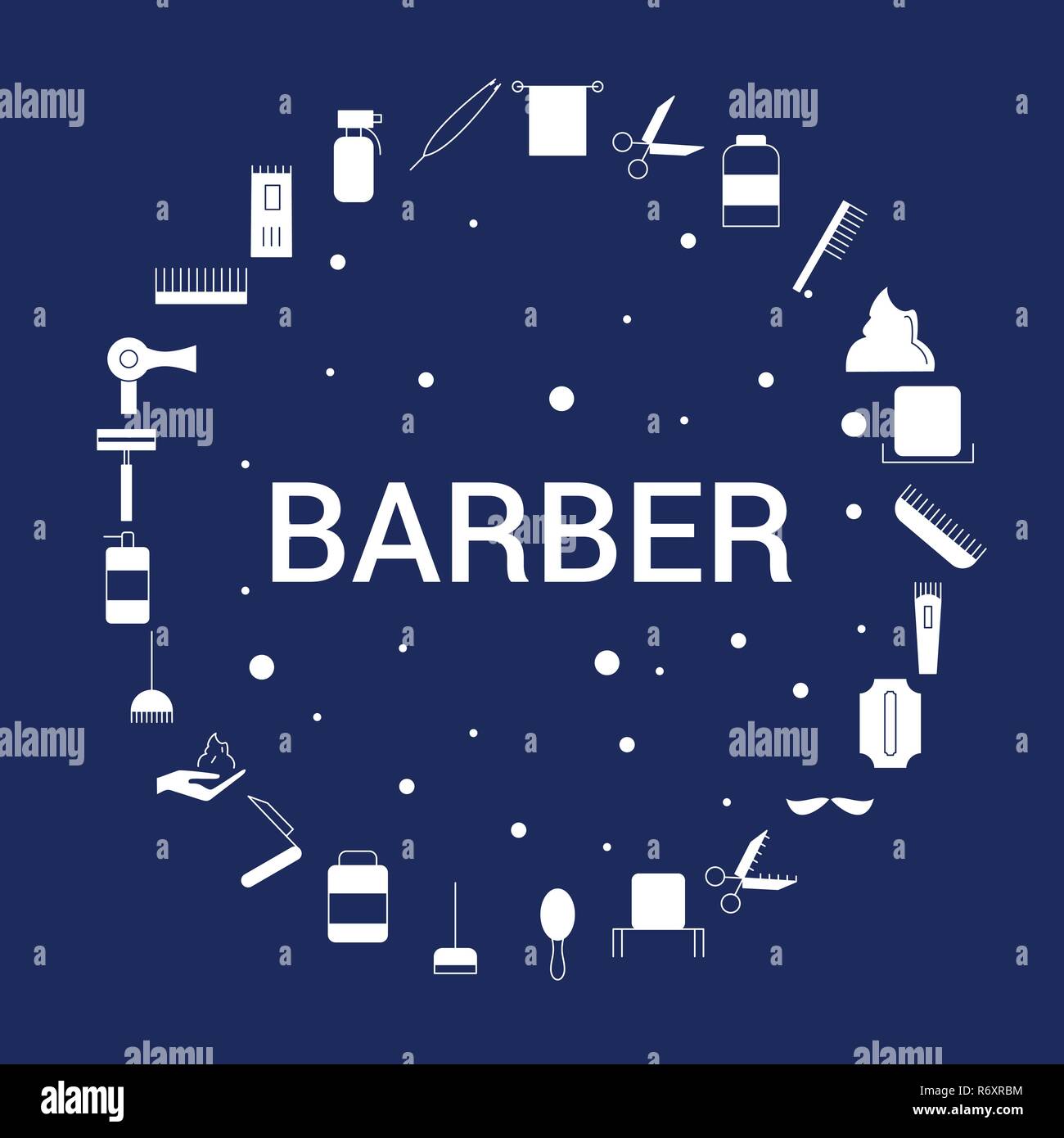 Barbers hair trimmer Stock Vector Images - Alamy